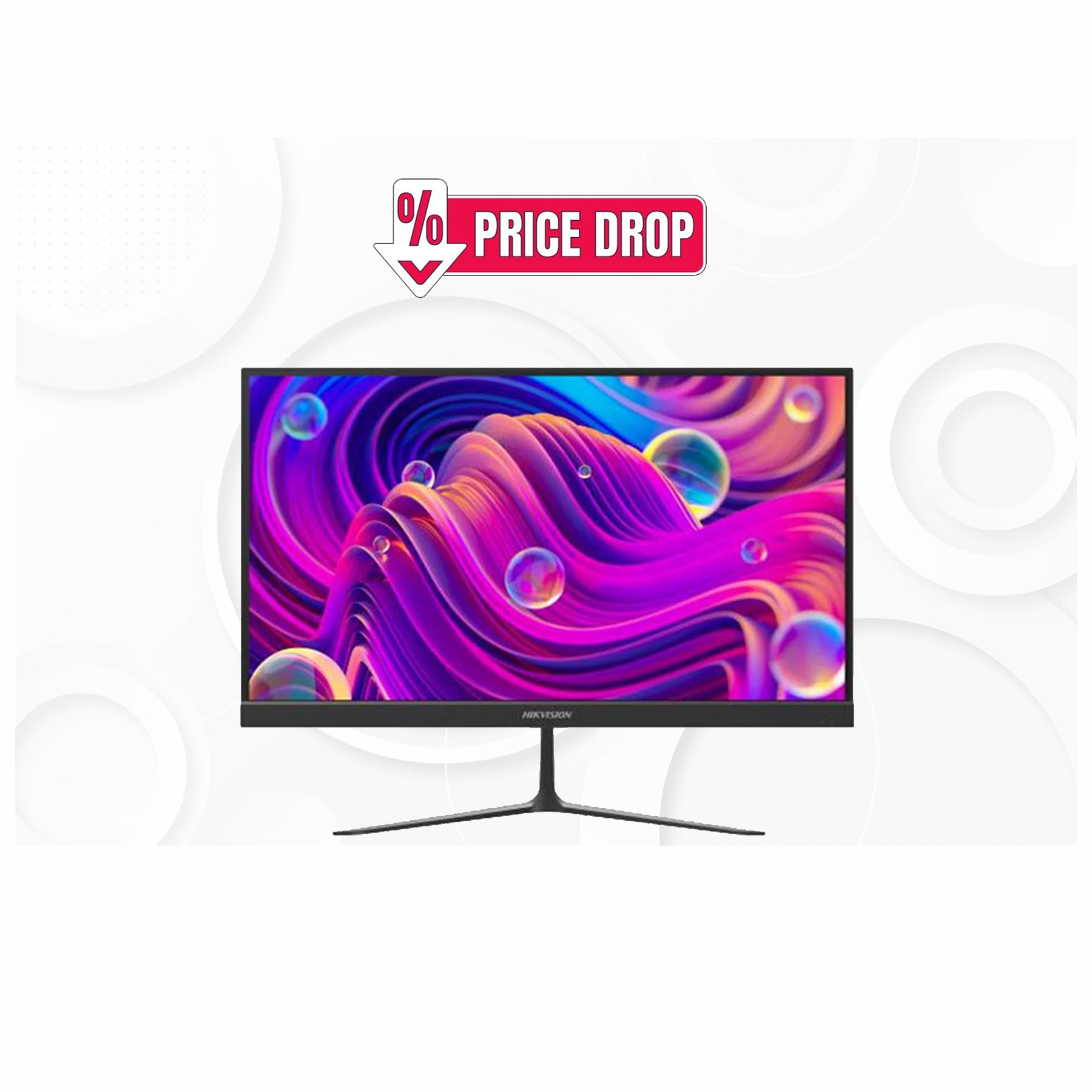 Hikvision 22 Inch FHD Borderless Monitor DS-D5022F2-2P2